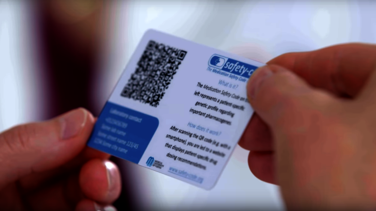 Der genetische Code auf der Scheckkarte - scilog