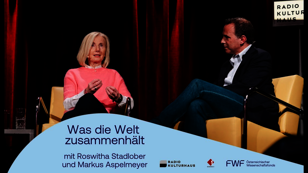 Roswitha Stadlober und Markus Aspelmeyer im Gespräch - scilog