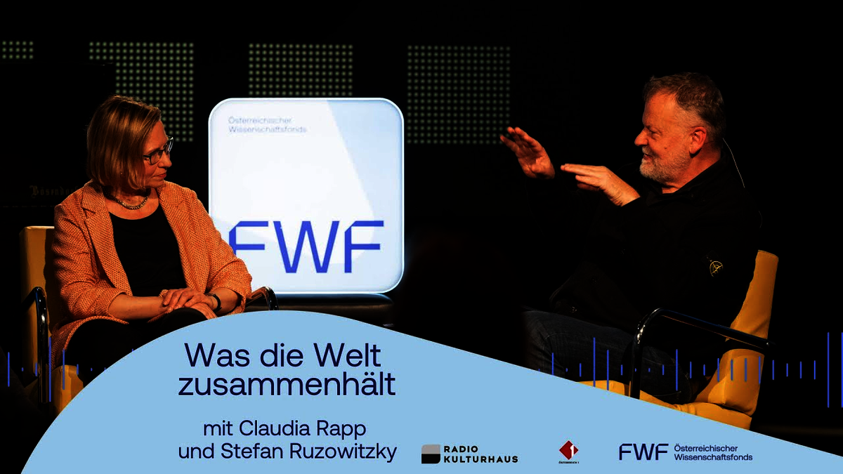 Claudia Rapp und Stefan Ruzowitzky im Gespräch - scilog